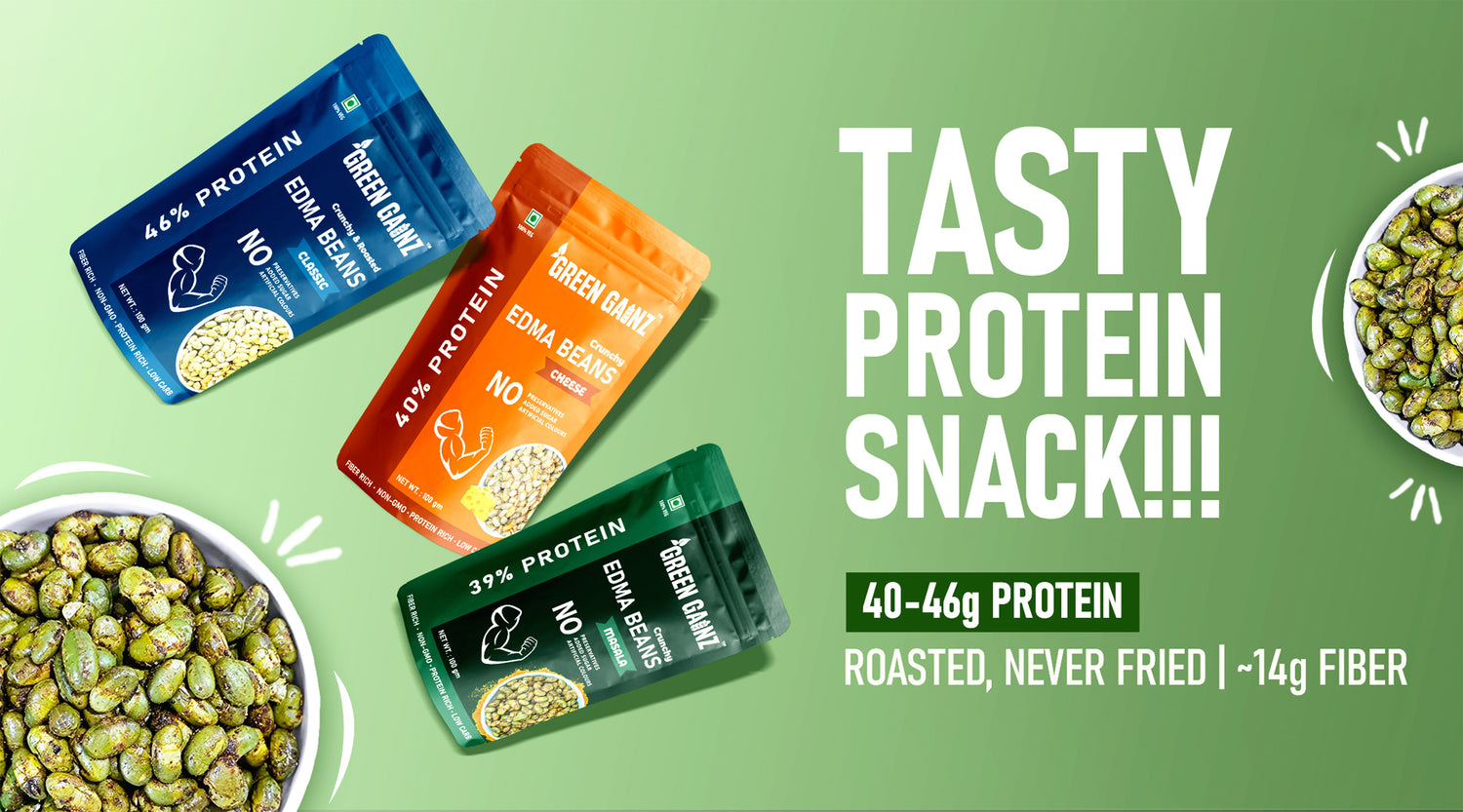 Buy Edamame Beans Online | Healthy High Protein Snacks – Green Gainz